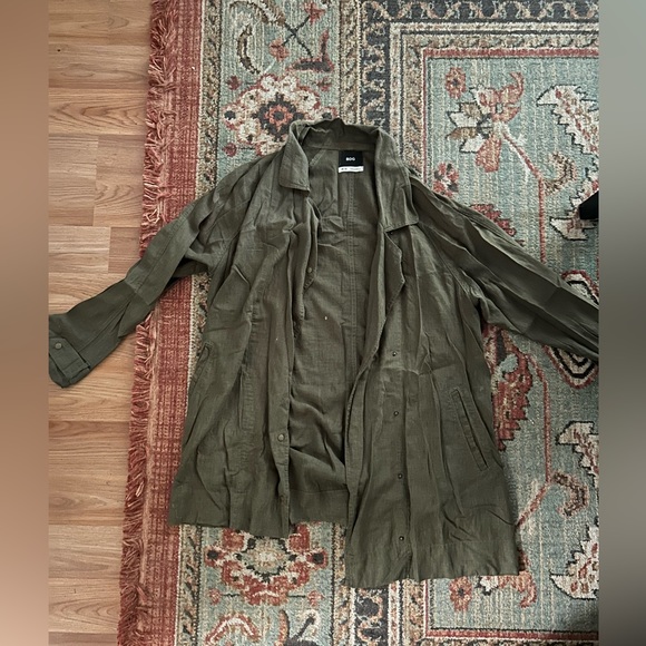 BDG | Jackets & Coats | Army Green Shacket | Poshmark